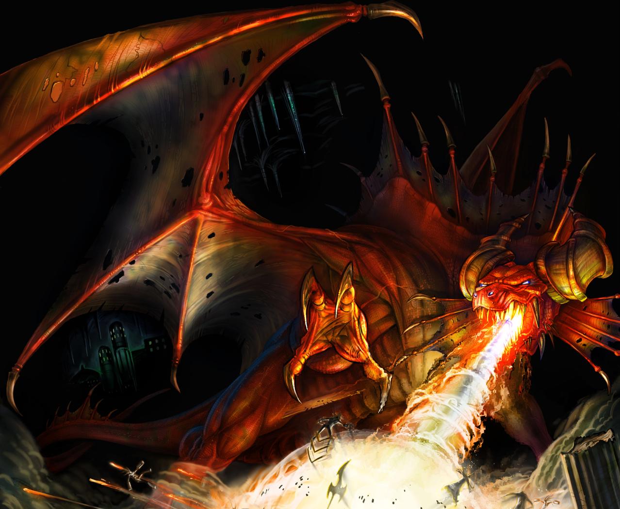 Evil Fire Dragon