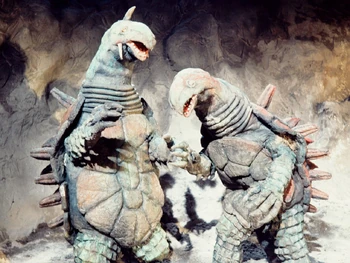 Giant Sea Turtle Monsters Attack Tokyo! | Ultraman Wiki | Fandom