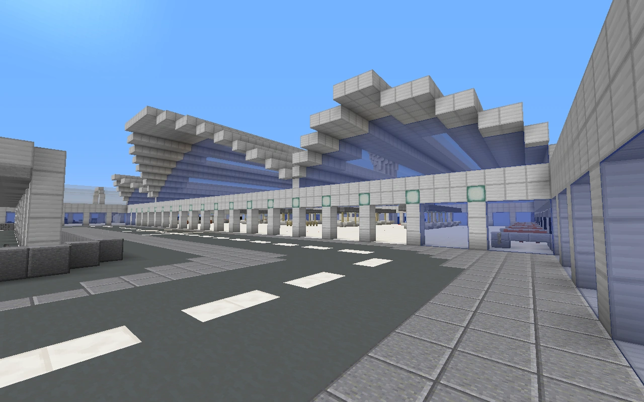 Minecraft Airport Runway Map