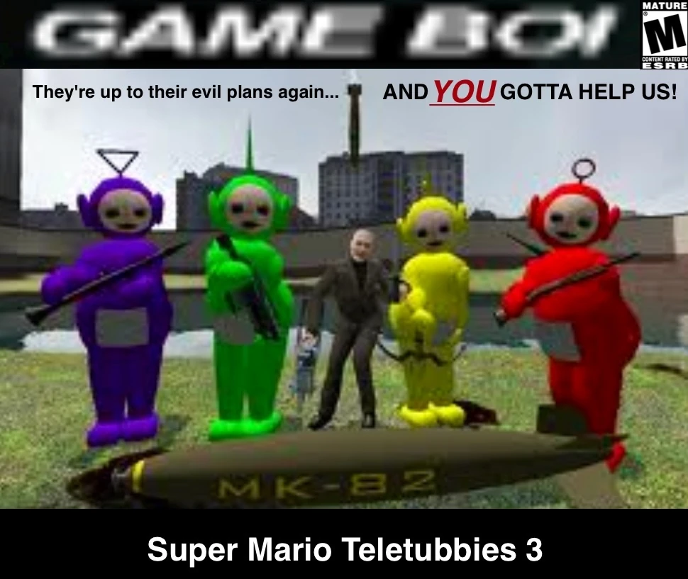 Super Mario: Teletubbies! 3 | UnAnything Wiki | Fandom