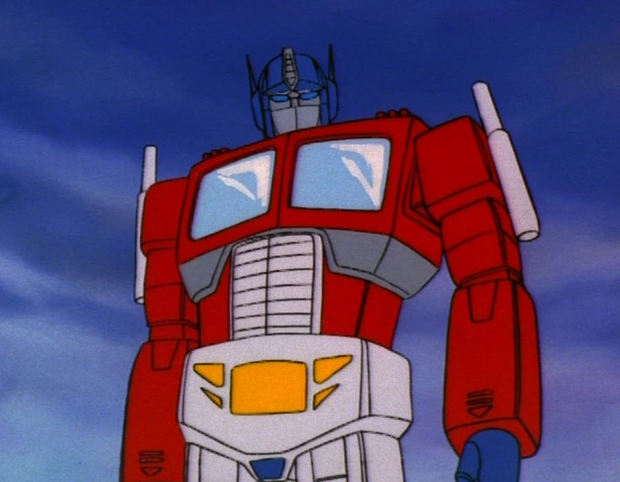 Optimus Prime Face Cartoon