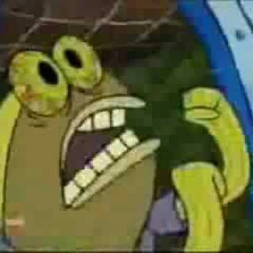 Spongebob Screaming Chocolate Guy