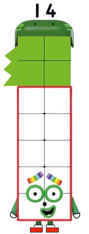Numberblock 14 | UnAnything Wiki | Fandom