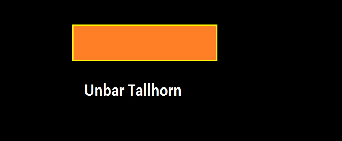 Unbar Tallhorn | UnBar Wiki | Fandom