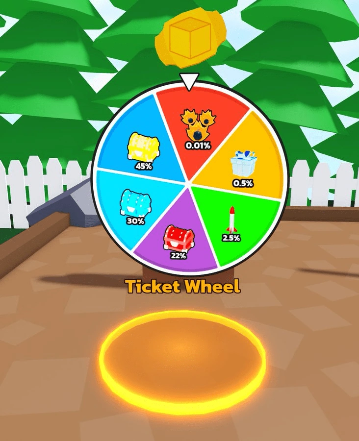 Ticket Wheel | Unboxing Simulator Wiki | Fandom