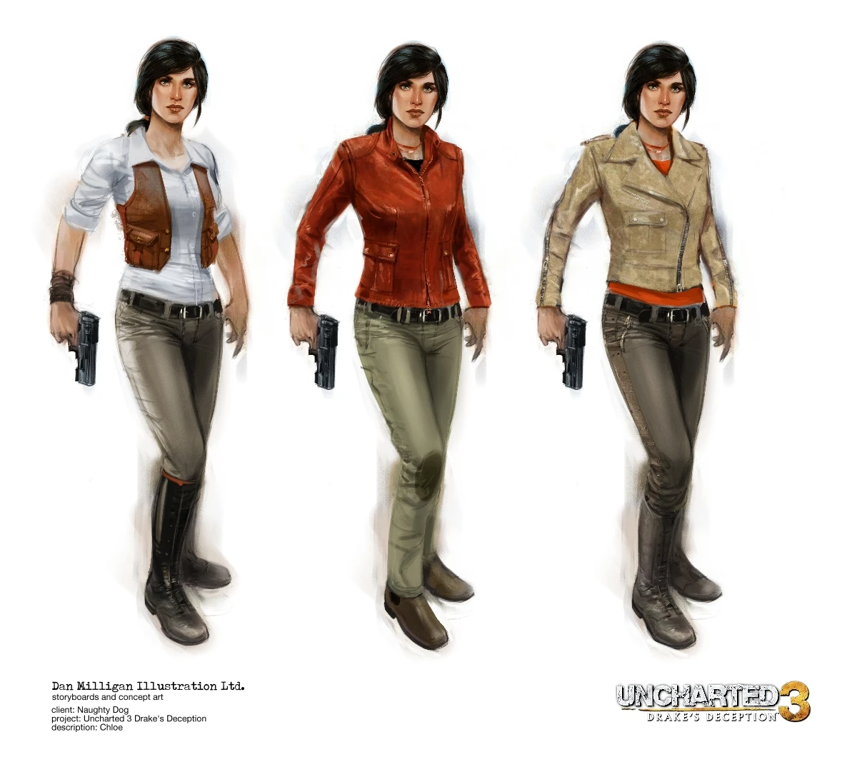 Uncharted Chloe Cosplay Chloe Frazer Costume