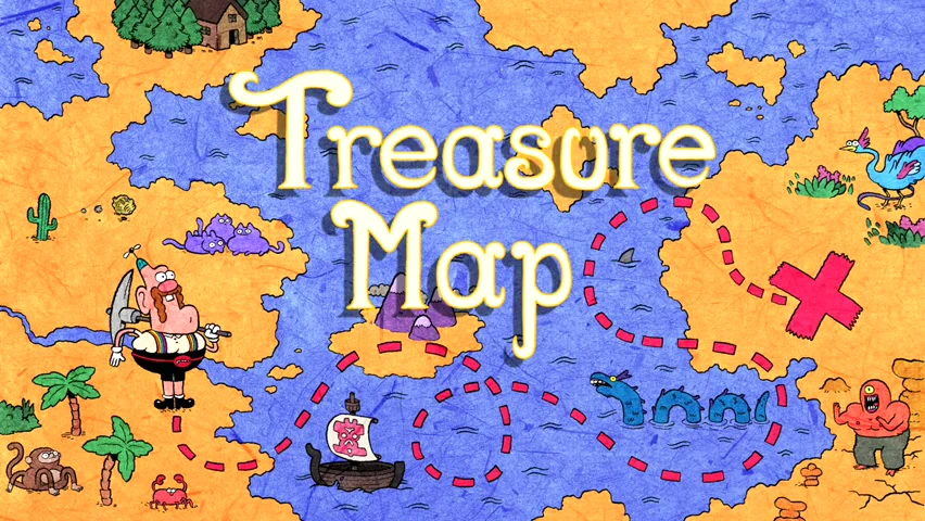 Treasure Map | Uncle Grandpa Wiki | Fandom