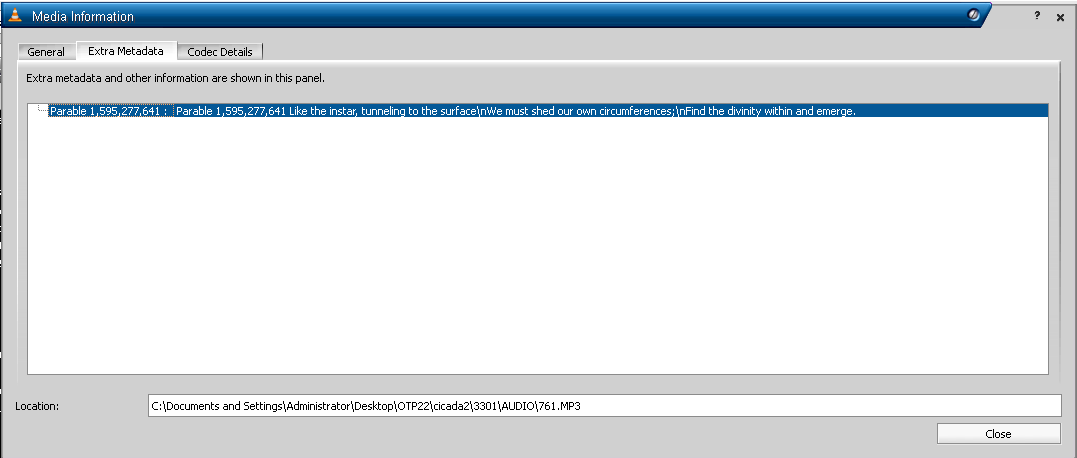 Instar emergence (mp3 and hidden poem) | Uncovering Cicada Wiki | Fandom