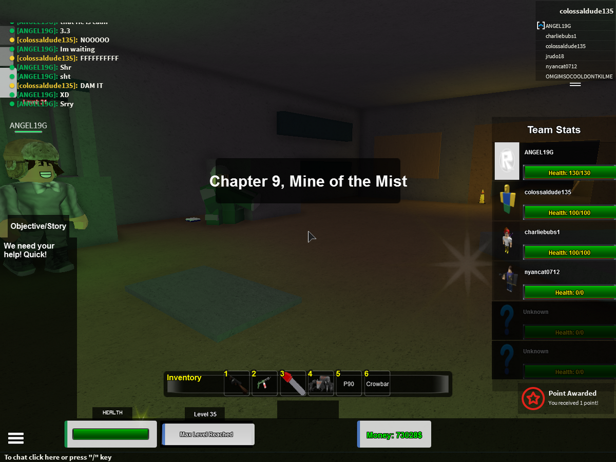 Chapter 9 Mine Of The Mist Undead Nation Roblox Wiki Fandom