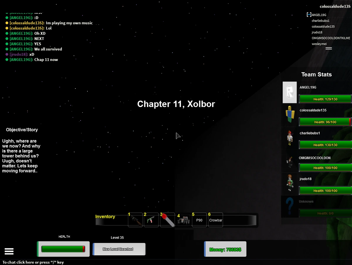 Chapter 11: Xolbor | Undead Nation - ROBLOX Wiki | Fandom