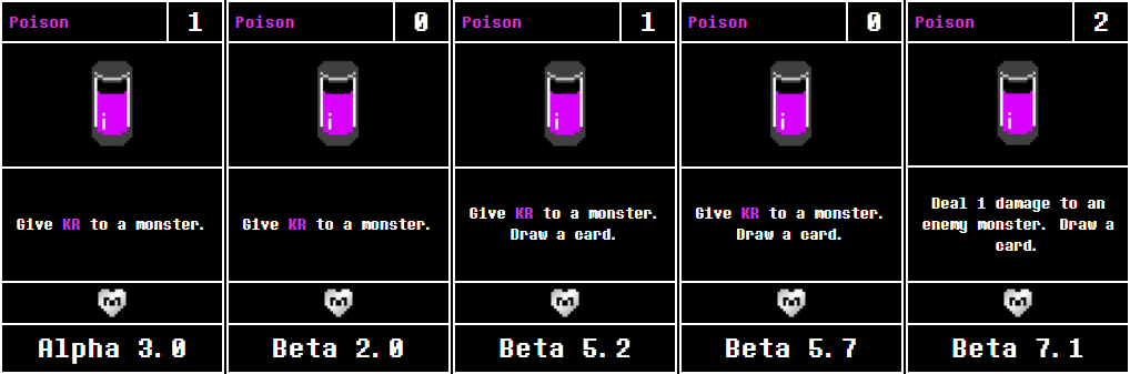 Poison/Previous Versions | Undercards Wikia | Fandom