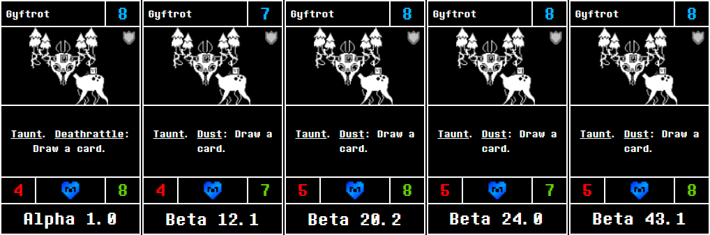 Gyftrot/Previous Versions | Undercards Wikia | Fandom