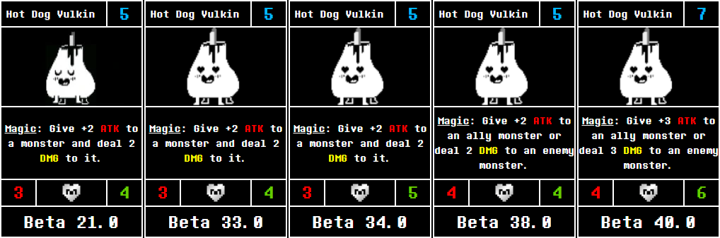 Hot Dog Vulkin: Previous Versions | Undercards Wikia | Fandom