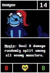 Undyne/Previous Versions | Undercards Wikia | Fandom