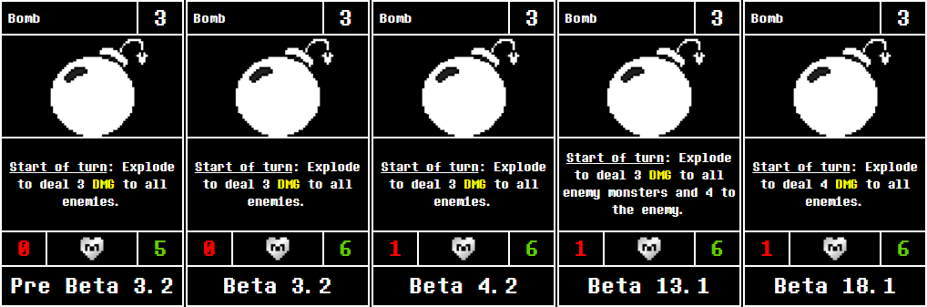 Bomb/Previous Versions | Undercards Wikia | Fandom