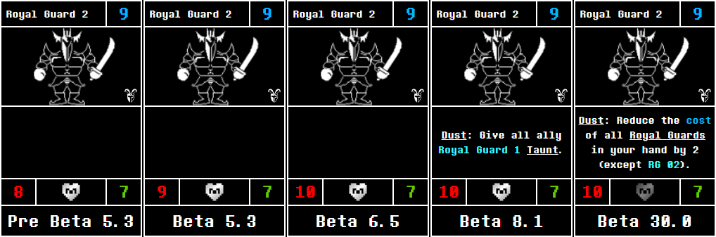 Royal Guard 2/Previous Versions | Undercards Wikia | Fandom