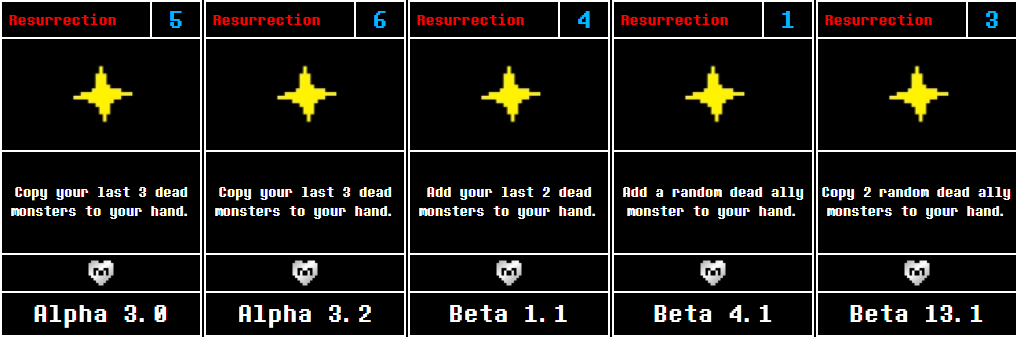 Resurrection/Previous Versions | Undercards Wikia | Fandom
