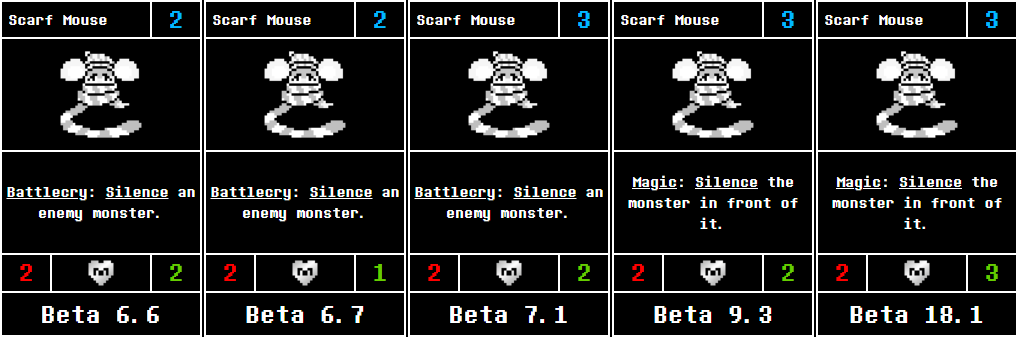Scarf Mouse/Previous Versions | Undercards Wikia | Fandom