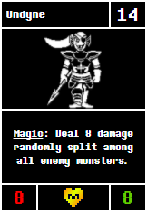 Undyne/Previous Versions | Undercards Wikia | Fandom