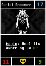 Asriel Dreemurr | Undercards Wikia | Fandom