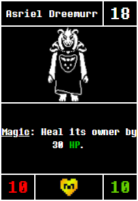 Asriel Dreemurr | Undercards Wikia | Fandom