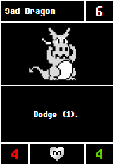 Sad Dragon/Previous Versions | Undercards Wikia | Fandom
