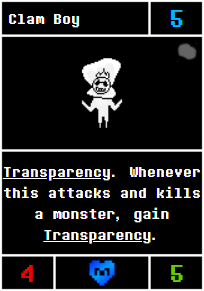 Clam Boy | Undercards Wikia | Fandom