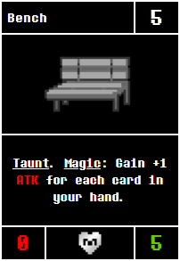 Bench | Undercards Wikia | Fandom