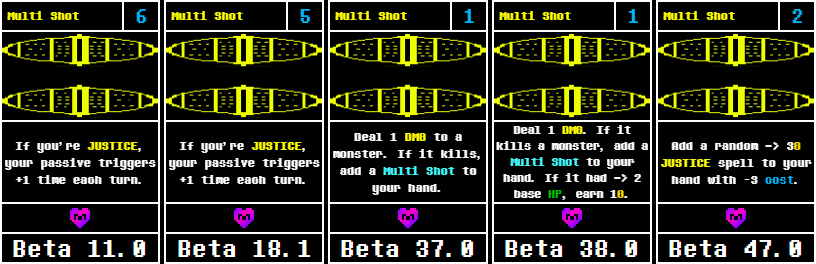 Multi Shot/Previous Versions | Undercards Wikia | Fandom