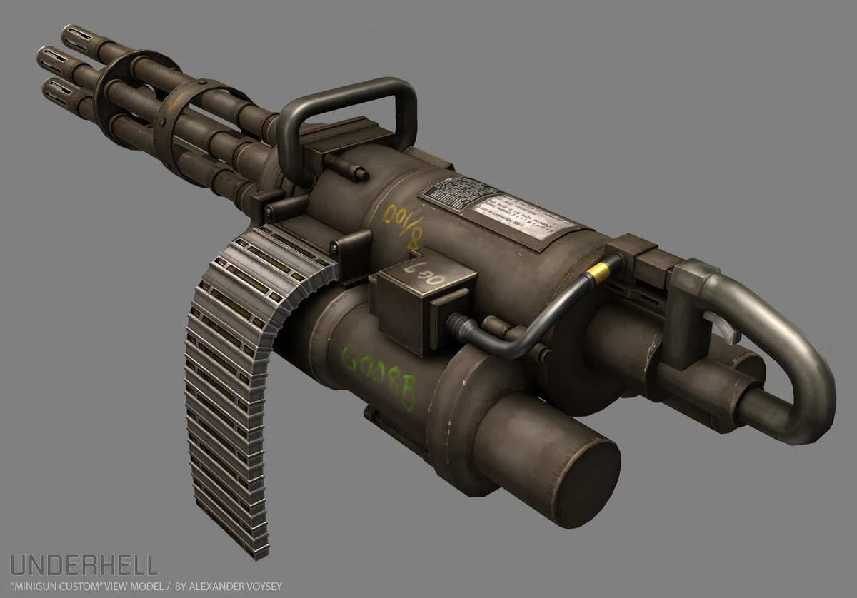 Minigun | Underhell Wiki | Fandom