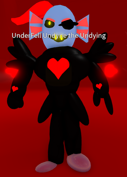 Underfell Undyne | Undertale 3D Boss Battles - ROBLOX Wiki | Fandom
