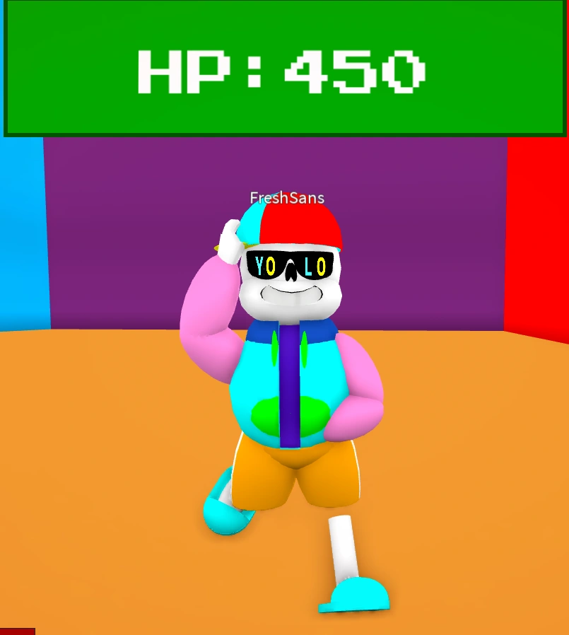 Fresh Sans | Undertale 3D Boss Battles - ROBLOX Wiki | Fandom