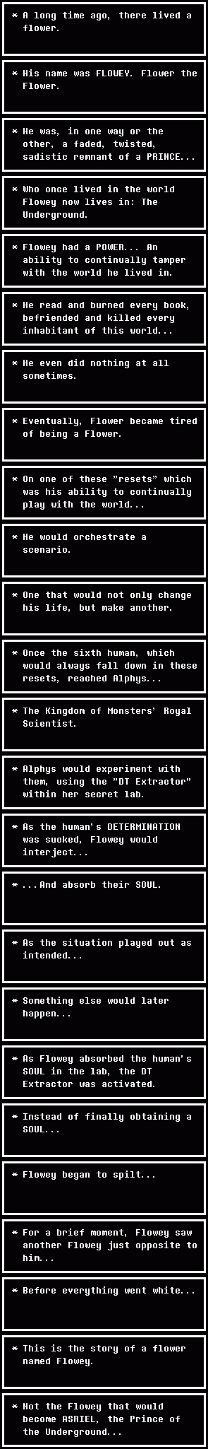 Dialogue Panel No. 1 (Season/Issue 1) | Undertale: A Certain Flower’s ...