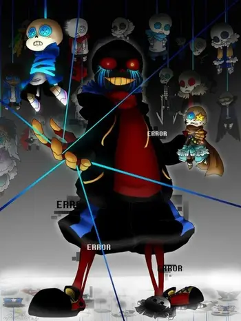 Error Sans (Canon) | Undertale: Alternate Universes Scaling Wiki | Fandom