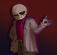 Fell!Sans | Undertale AU Characters Haven Wiki | Fandom