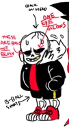 Fell!Sans | Undertale AU Characters Haven Wiki | Fandom