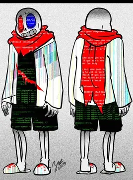Fatal_Error!sans | Undertale AU Characters Haven Wiki | Fandom