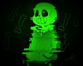 GREENSCREEN!SANS | Undertale AU Characters Wiki | Fandom