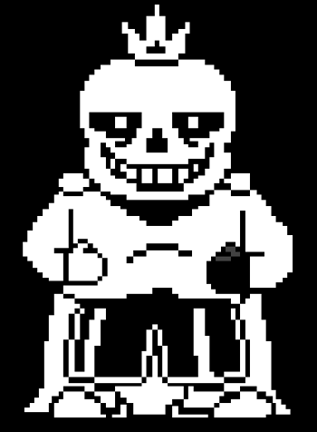 Tyrant Sans | Undertale AU Characters Wiki | Fandom