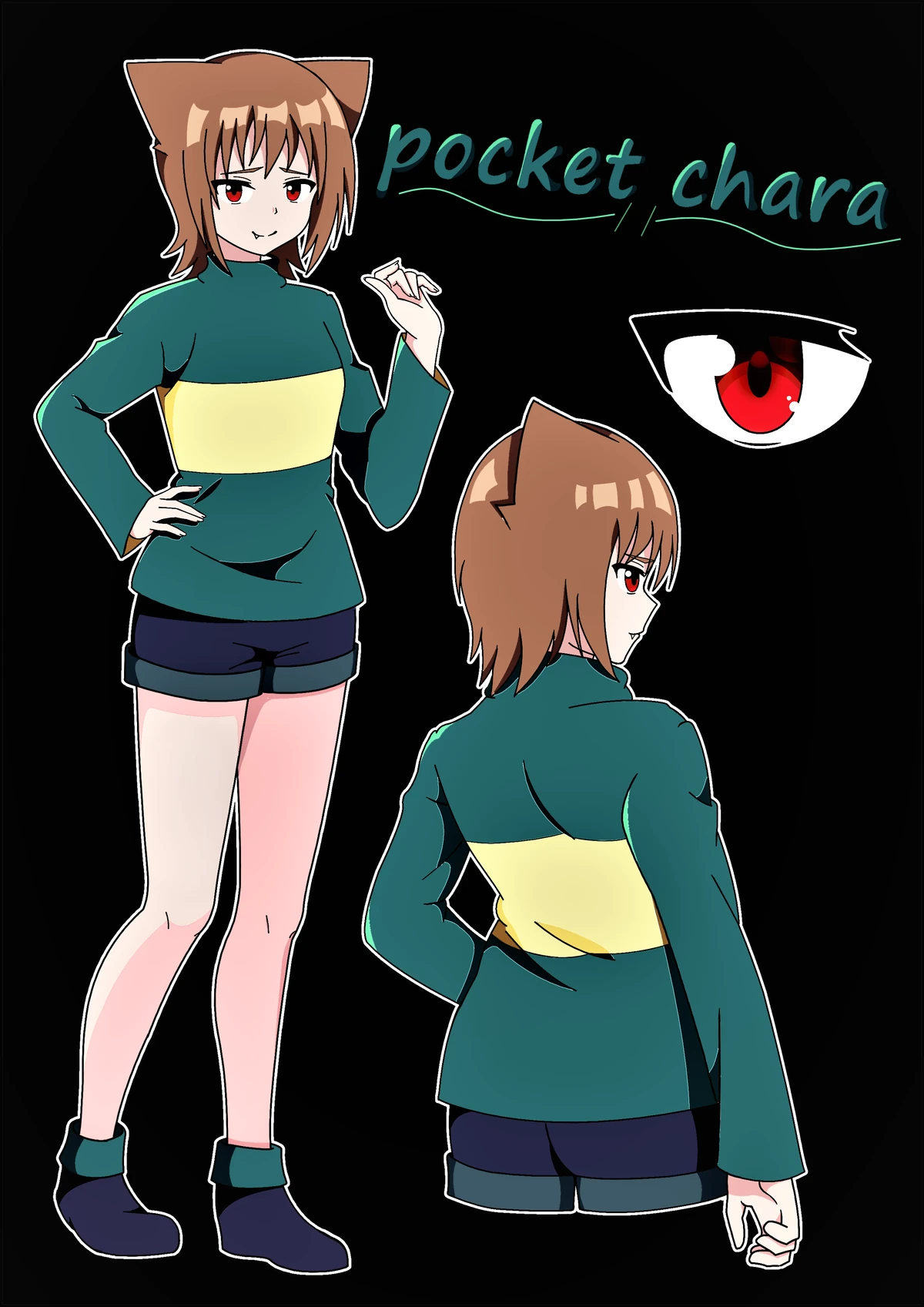 User blog:Simus1987/pocket Chara | Undertale AU Characters Wiki | Fandom