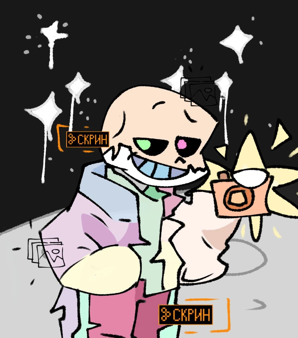 Have Screen!Sans | Undertale AU Characters Wiki | Fandom