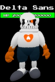 Delta Sans | Undertale AU Destroyer Wiki | Fandom