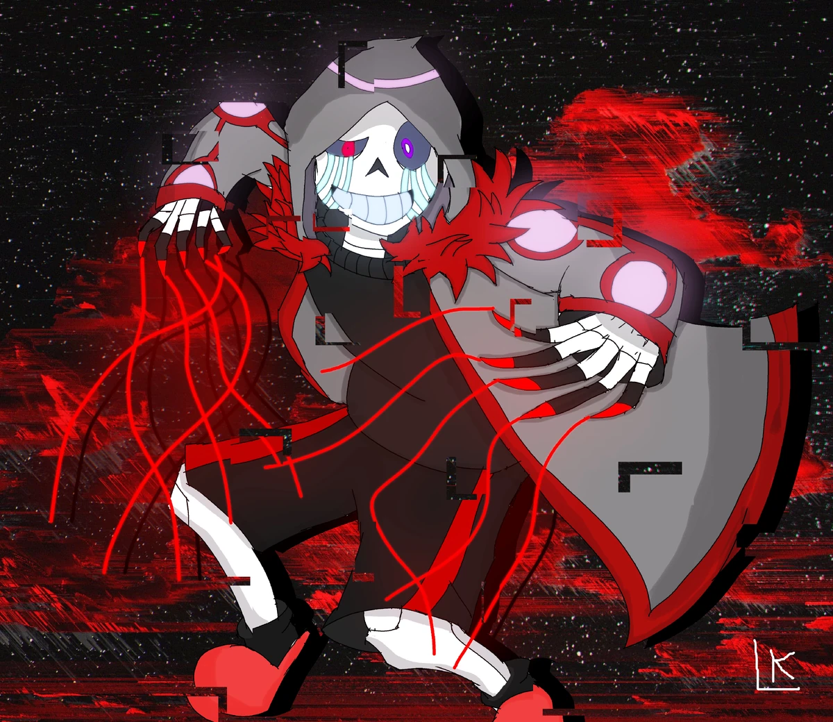 Corrupted Core Sans (ThatOofMan's Take) (Fixed) | 735q4e87 Wiki | Fandom