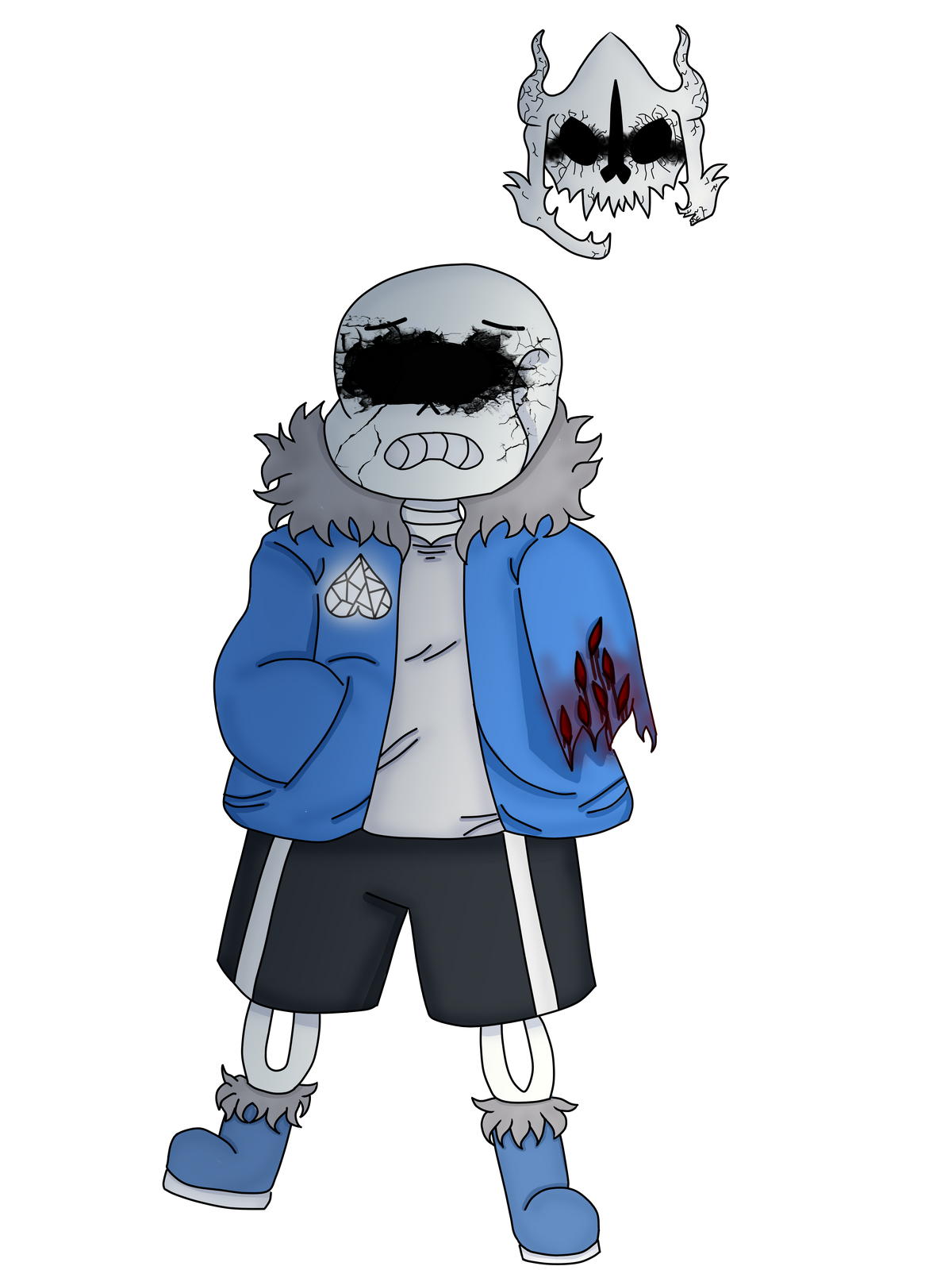 Shattered!Tale Sans | 735q4e87 Wiki | Fandom