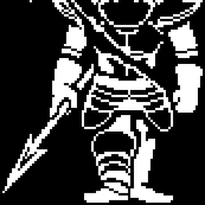 how to draw undyne pixel art