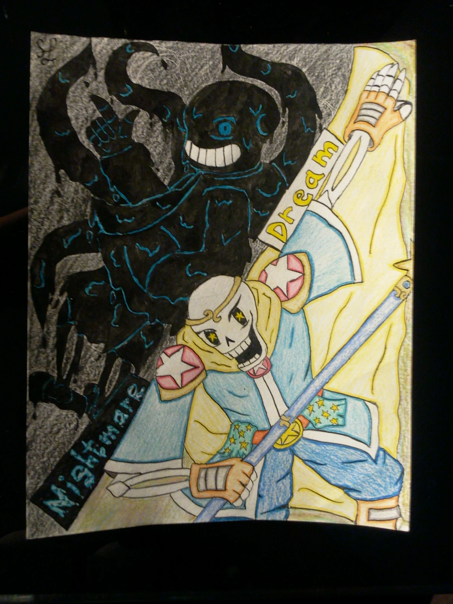 how to draw ink papyrus