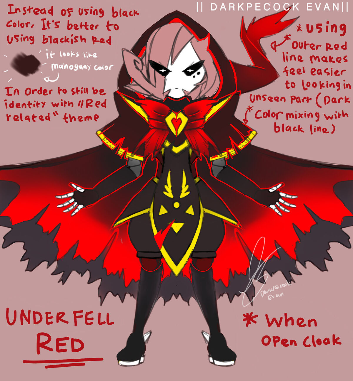 Red/Underfell | 735q4e87 Wiki | Fandom