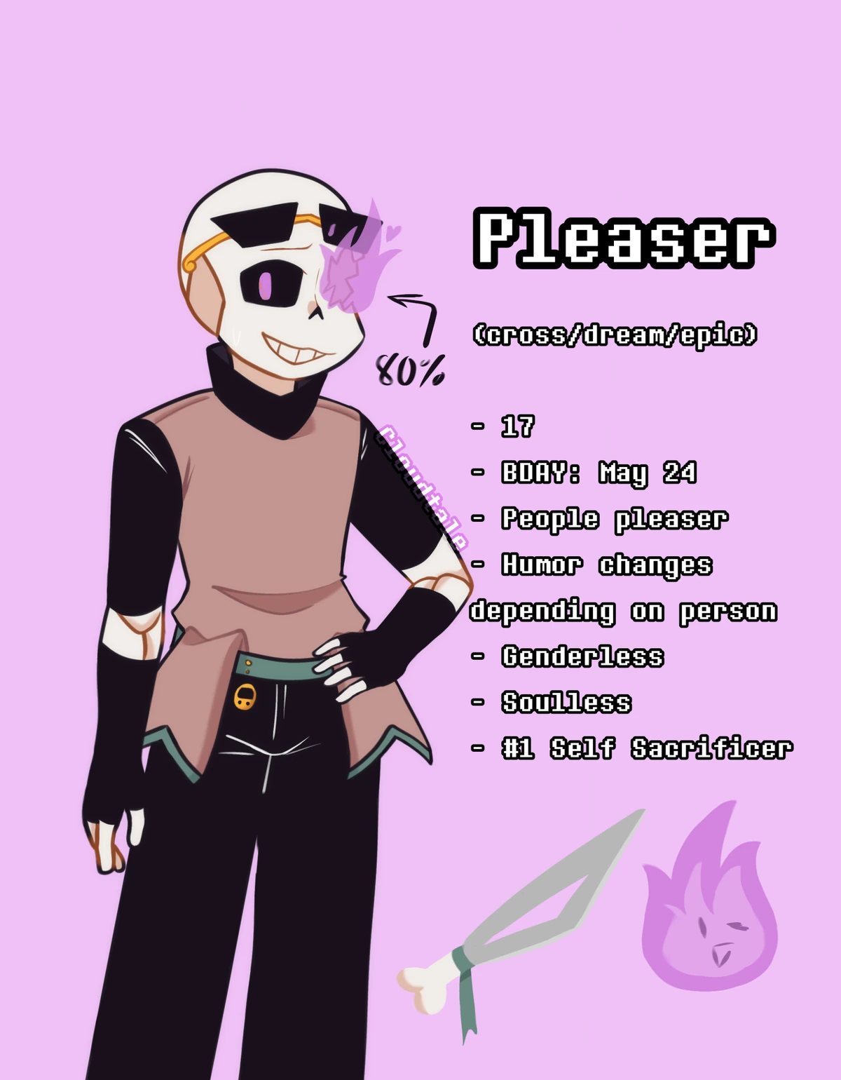 Pleaser | Undertale AU Offspring Wiki | Fandom