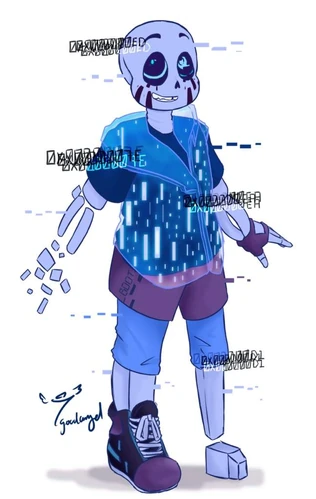 Bluescreen | Undertale AU Offspring Wiki | Fandom