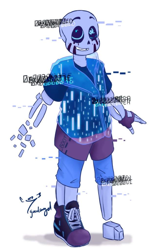Bluescreen | Undertale AU Offspring Wiki | Fandom